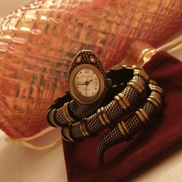 Kenneth Jay Lane | Accessories | Kenneth Jay Lane Snake Wrap Vintage ...